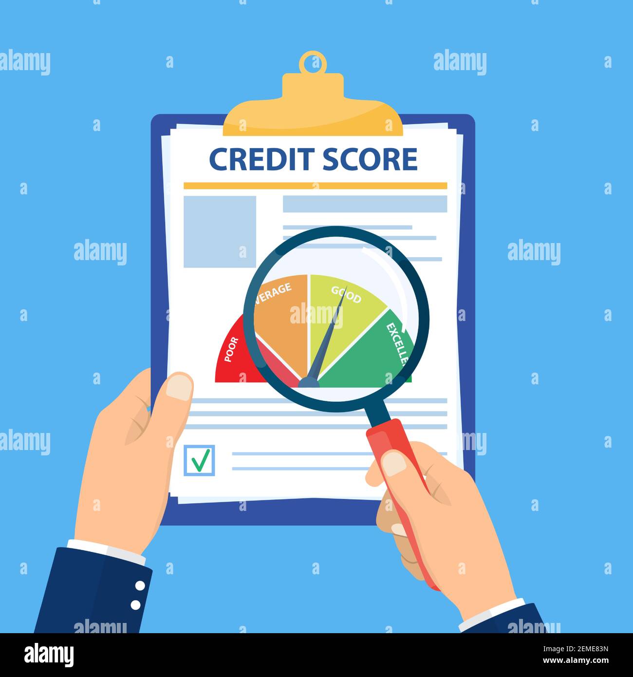 Score check Stock Vector Images - Alamy