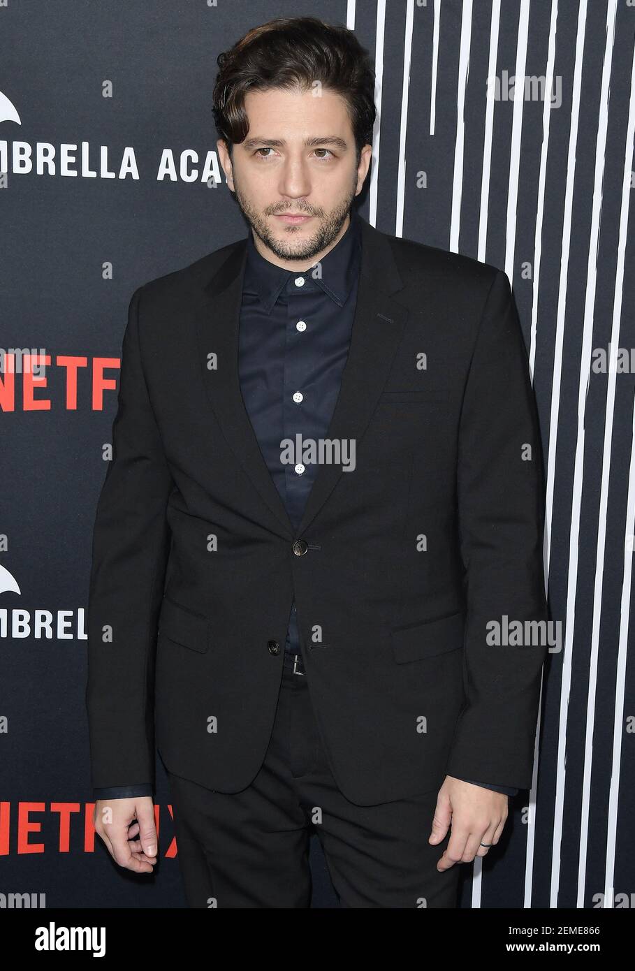 John Magaro arrives at Netflix's "The Umbrella Academy" Season 1 ...