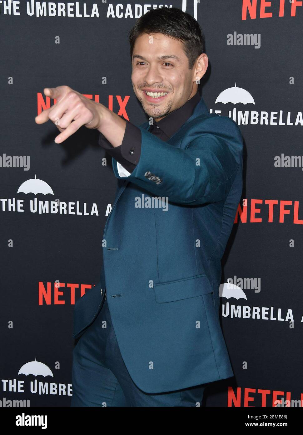 David Castaneda arrives at Netflix's "The Umbrella Academy" Season 1 ...