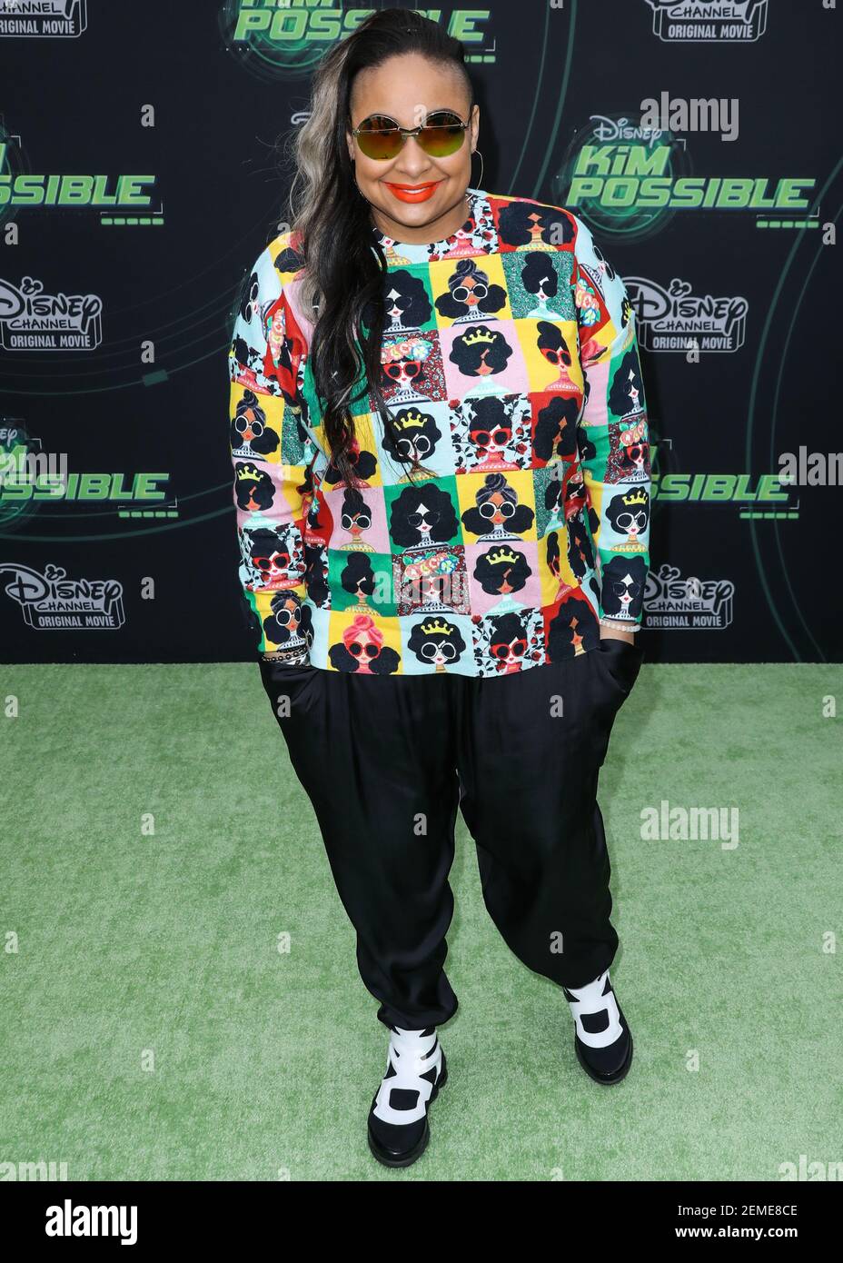 NORTH HOLLYWOOD, LOS ANGELES, CA, USA - FEBRUARY 12: Actress Raven ...