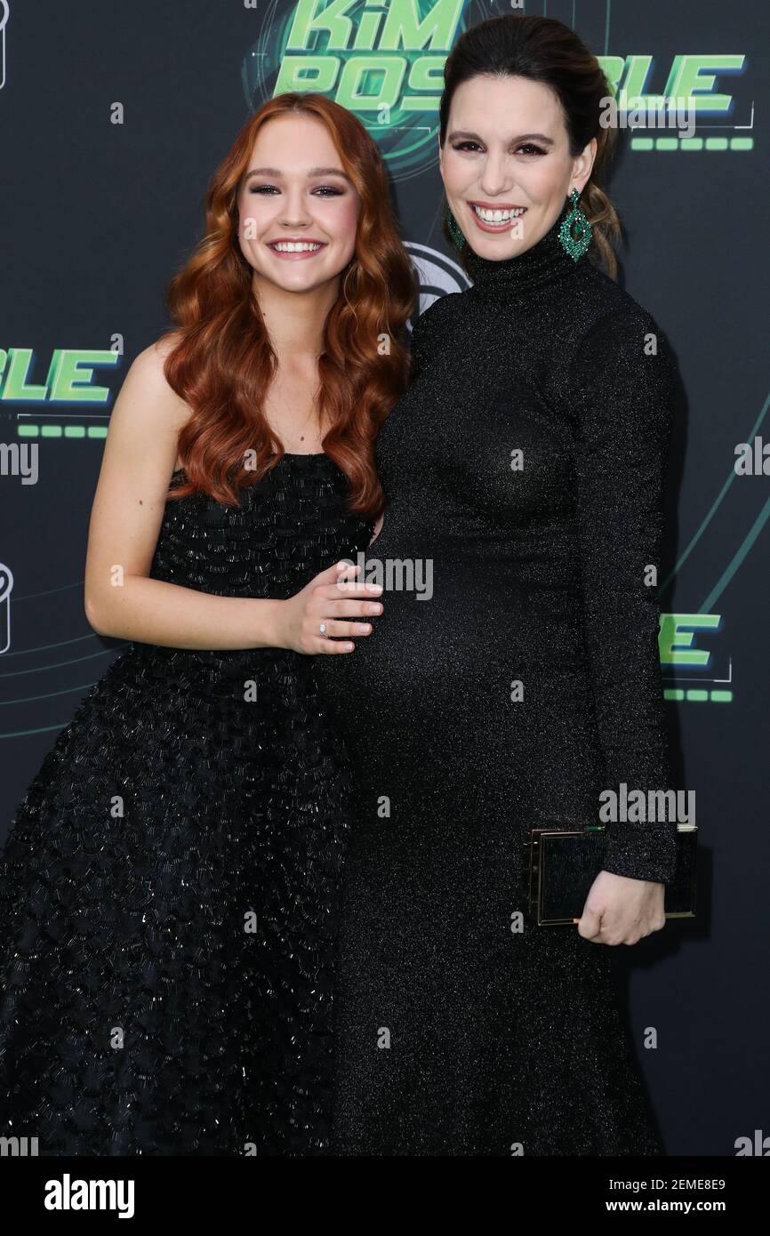 NORTH HOLLYWOOD, LOS ANGELES, CA, USA - FEBRUARY 12: Sadie Stanley and ...