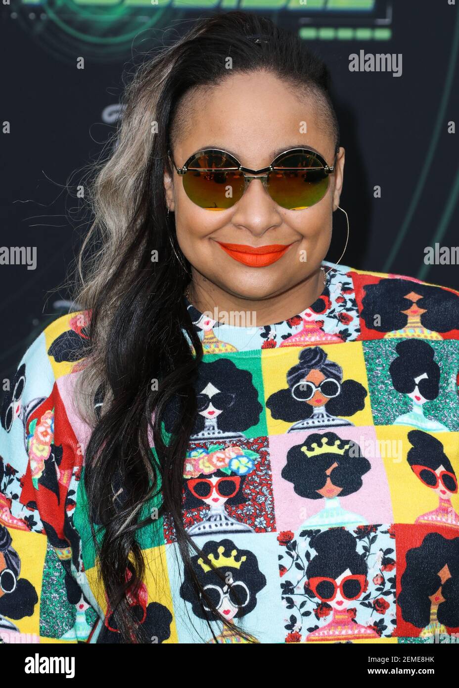 NORTH HOLLYWOOD, LOS ANGELES, CA, USA - FEBRUARY 12: Actress Raven ...