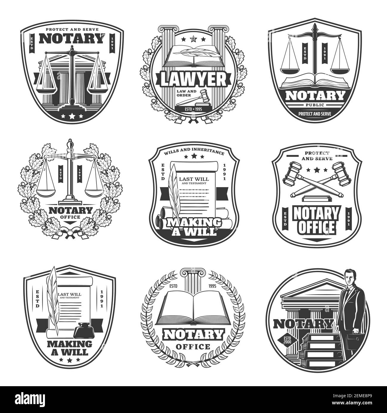 Certificate of inheritance Cut Out Stock Images & Pictures - Alamy