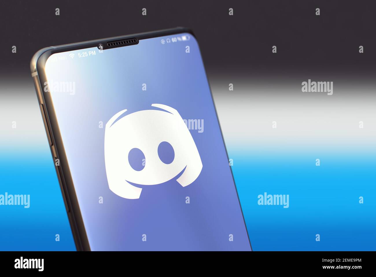 KYIV, UKRAINE-JUNE, 2020: Discord Mobile Application on the Mobile ...