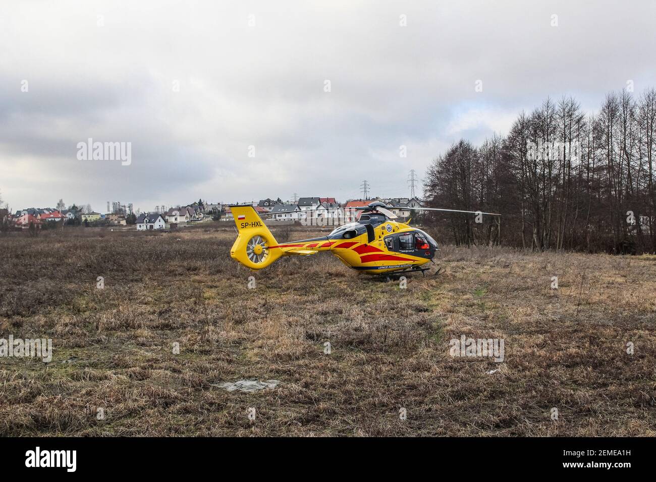 HEMS (Helicopter Emergency Medical Service) Eurocopter EC 135 P2+ type ...