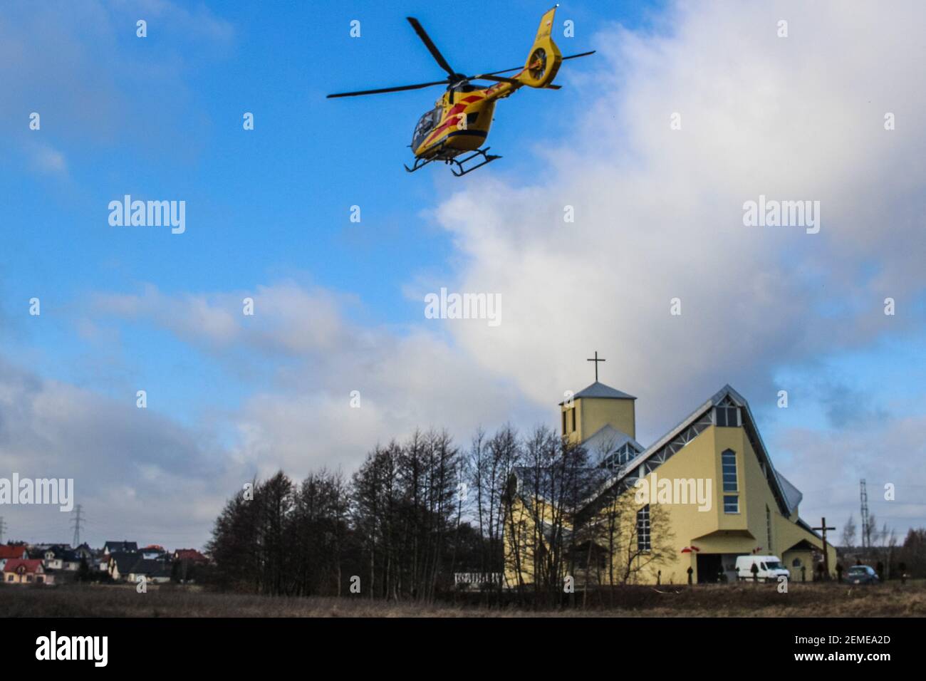 HEMS (Helicopter Emergency Medical Service) Eurocopter EC 135 P2+ type ...