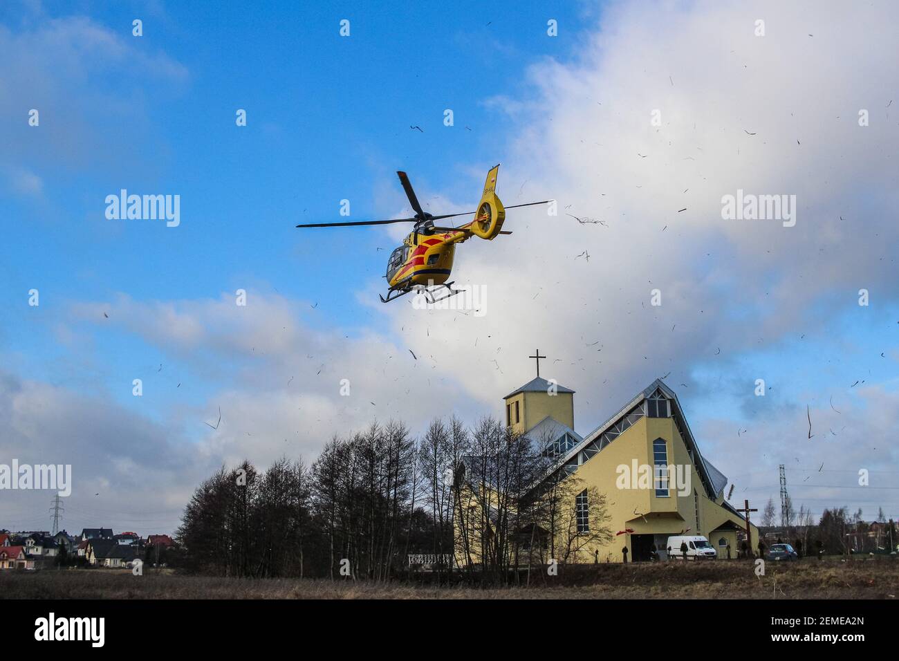 HEMS (Helicopter Emergency Medical Service) Eurocopter EC 135 P2+ type ...