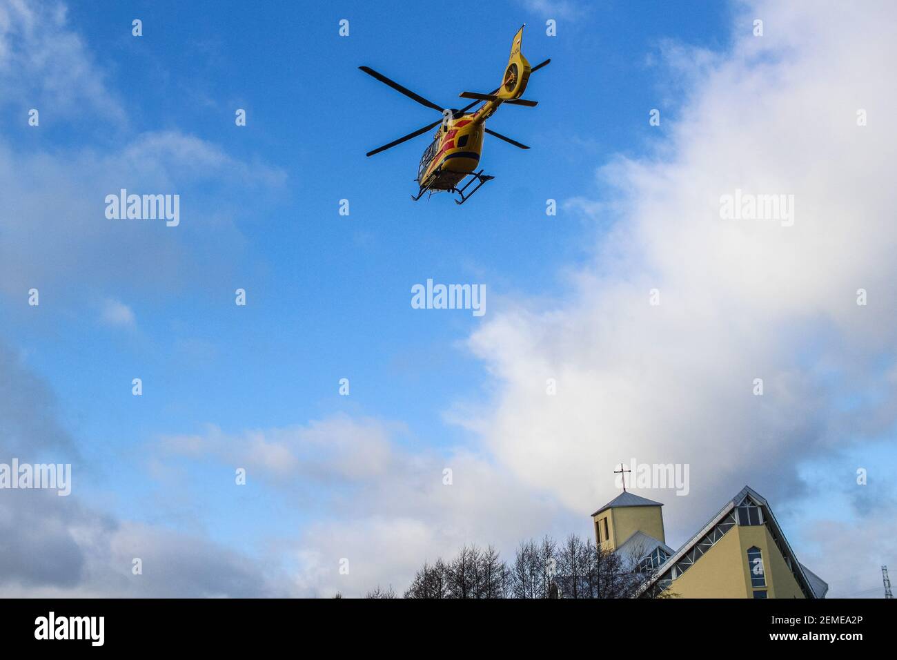 HEMS (Helicopter Emergency Medical Service) Eurocopter EC 135 P2+ type ...