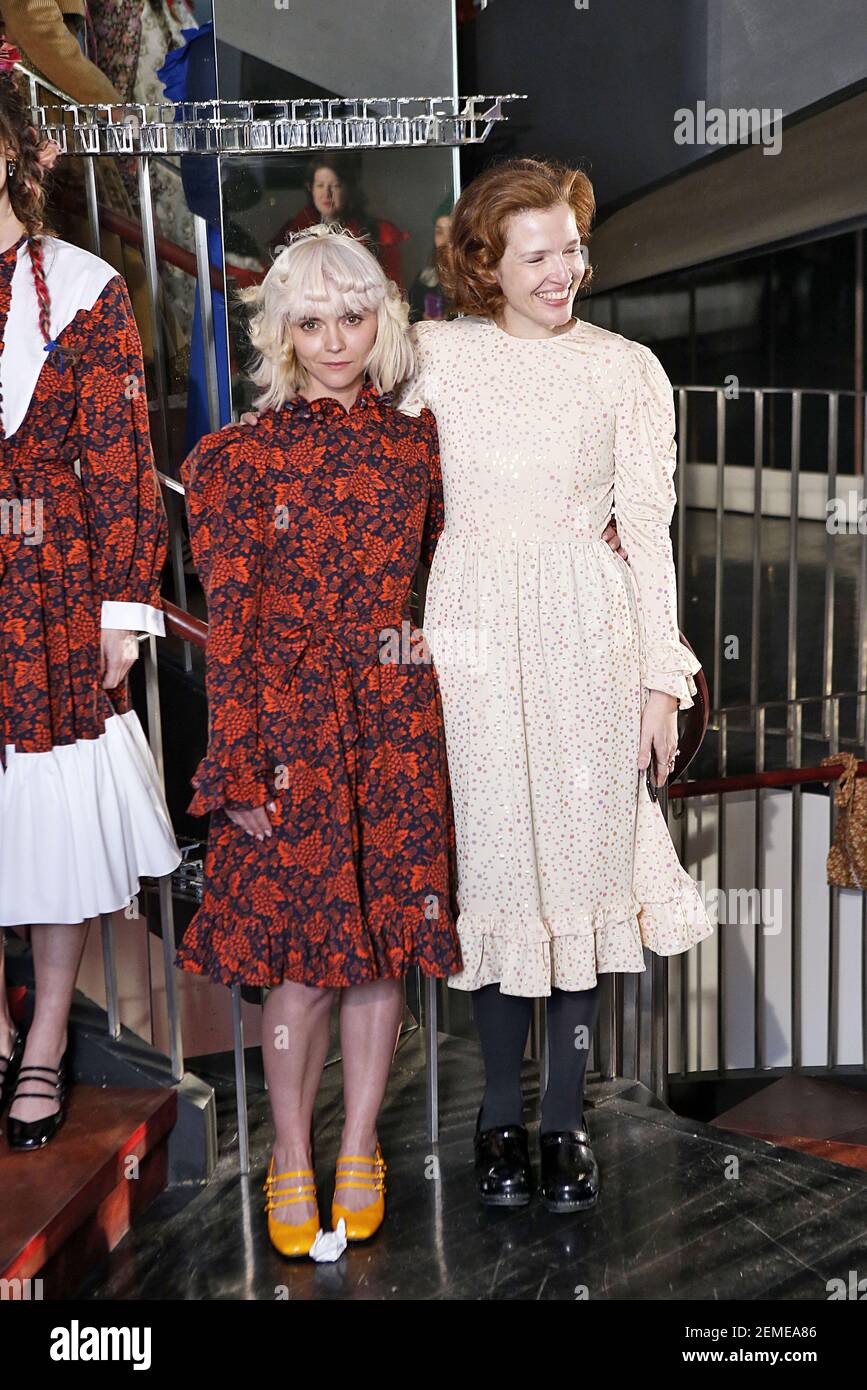 Christina Ricci and Batsheva Hay walks on the runway during the ...