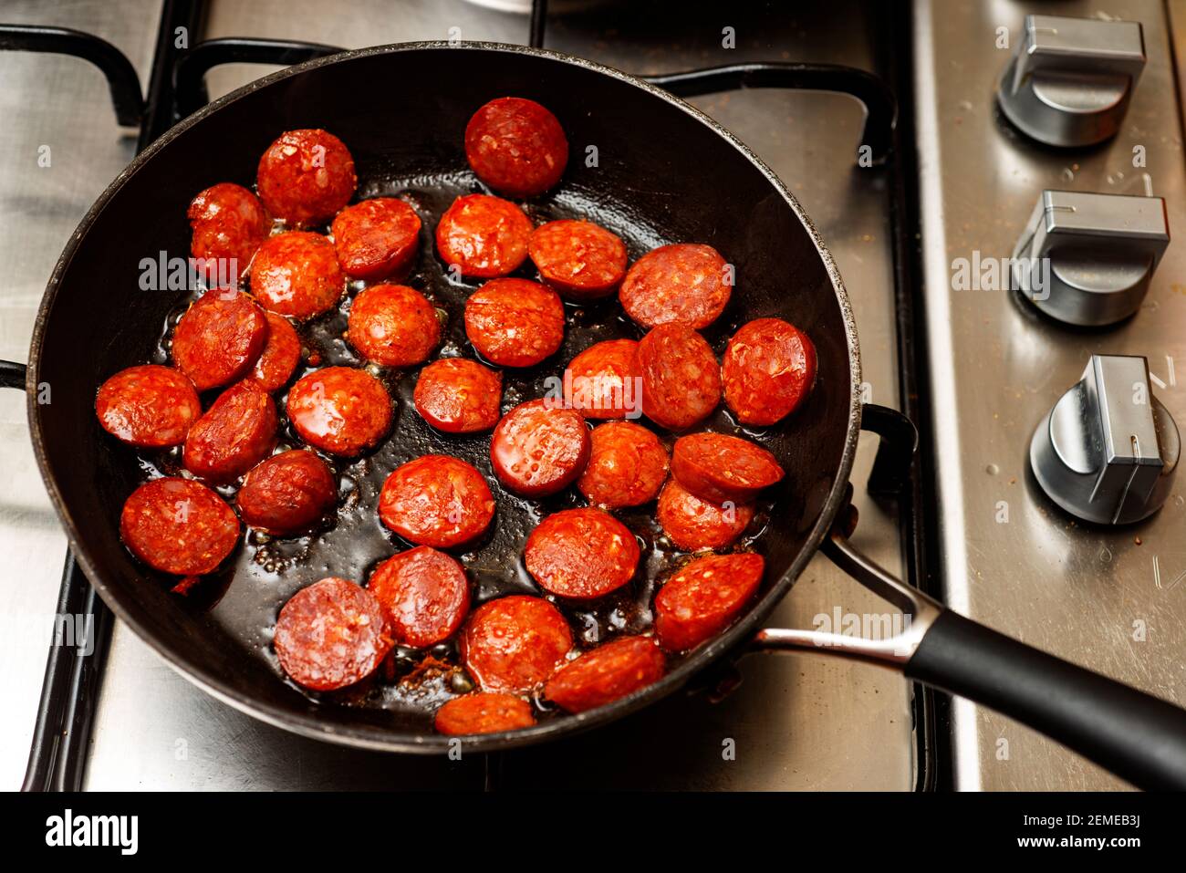 Lightly pan frying hi-res stock photography and images - Alamy
