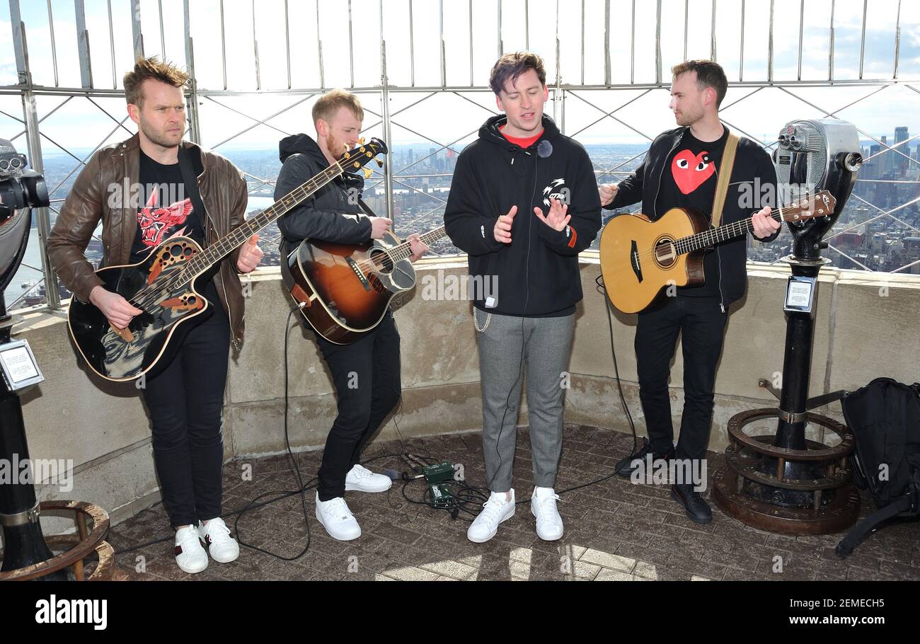 Irish band Picture This (L-R: Cliff Deane, Jimmy Rainsford, Ryan ...