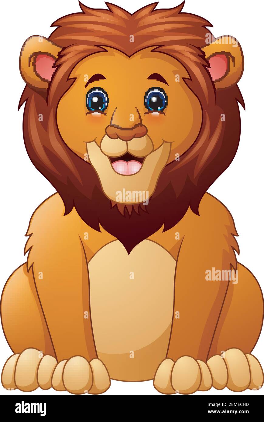 Lioness roaring Stock Vector Images - Alamy
