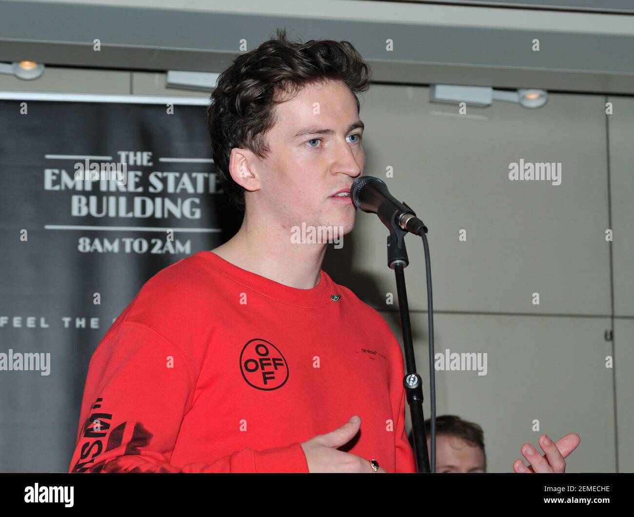 Lead singer Ryan Hennessy of Irish band Picture This performs at the ...
