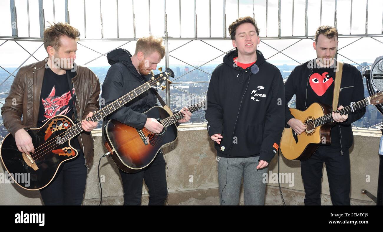 Irish band Picture This (L-R: Cliff Deane, Jimmy Rainsford, Ryan ...
