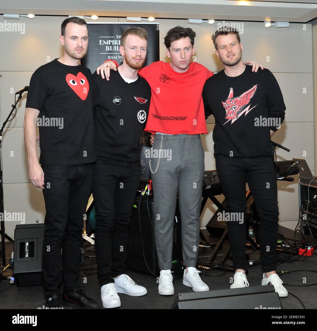 Irish band Picture This (L-R: Owen Cardiff, Jimmy Rainsford, Ryan ...