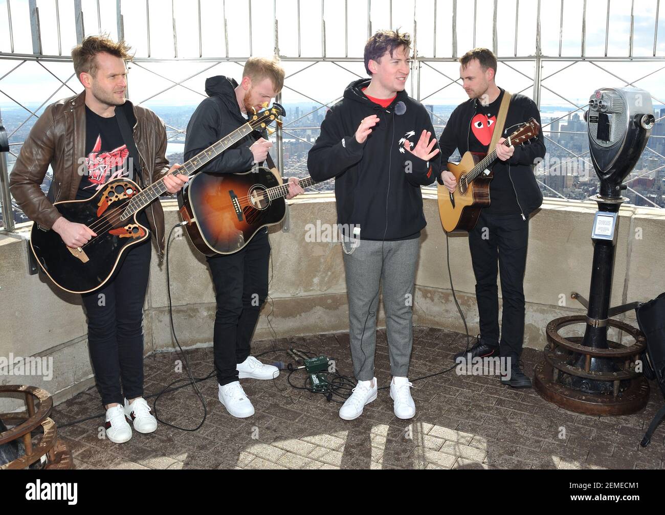 Irish band Picture This (L-R: Cliff Deane, Jimmy Rainsford, Ryan ...