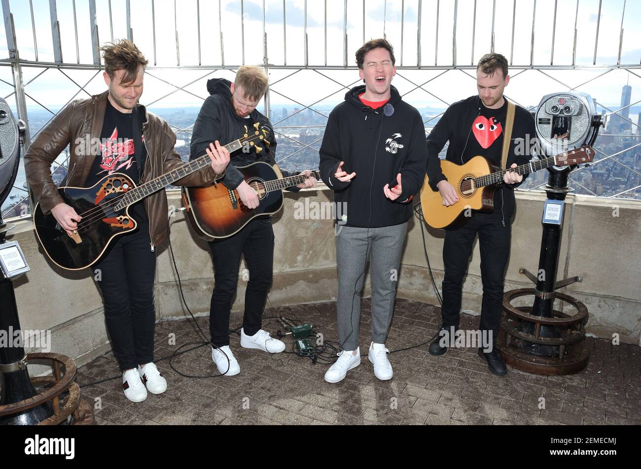 Irish band Picture This (L-R: Cliff Deane, Jimmy Rainsford, Ryan ...