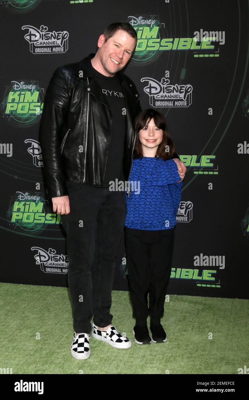 Bill Horn, Simone Masterson-Horn at the "Kim Possible" Premiere ...