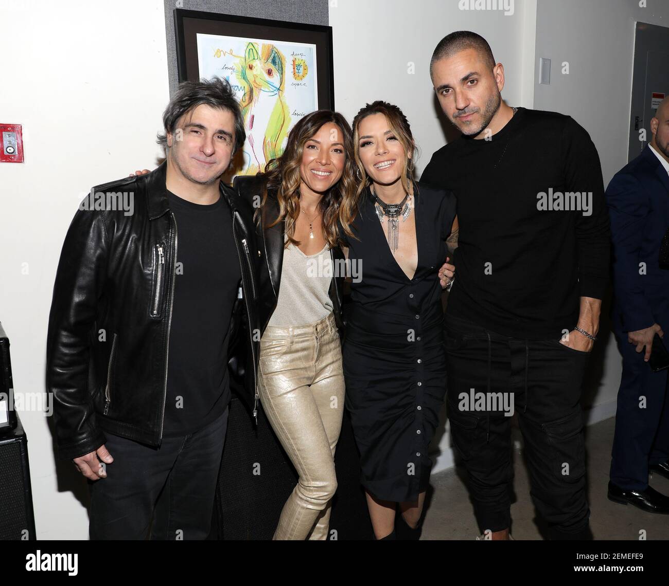 MIAMI, FL - FEB 13: Afo Verde, Jocelyn Troche, Kany Garcia and Rafa ...