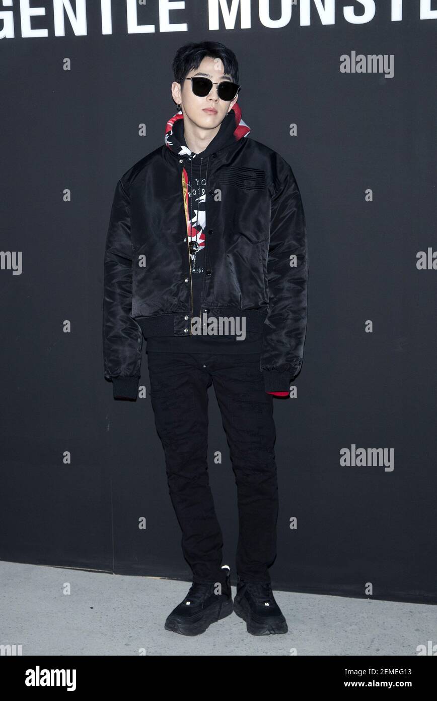 South Korean rapper Gray, attends photo call for the glass brand ...