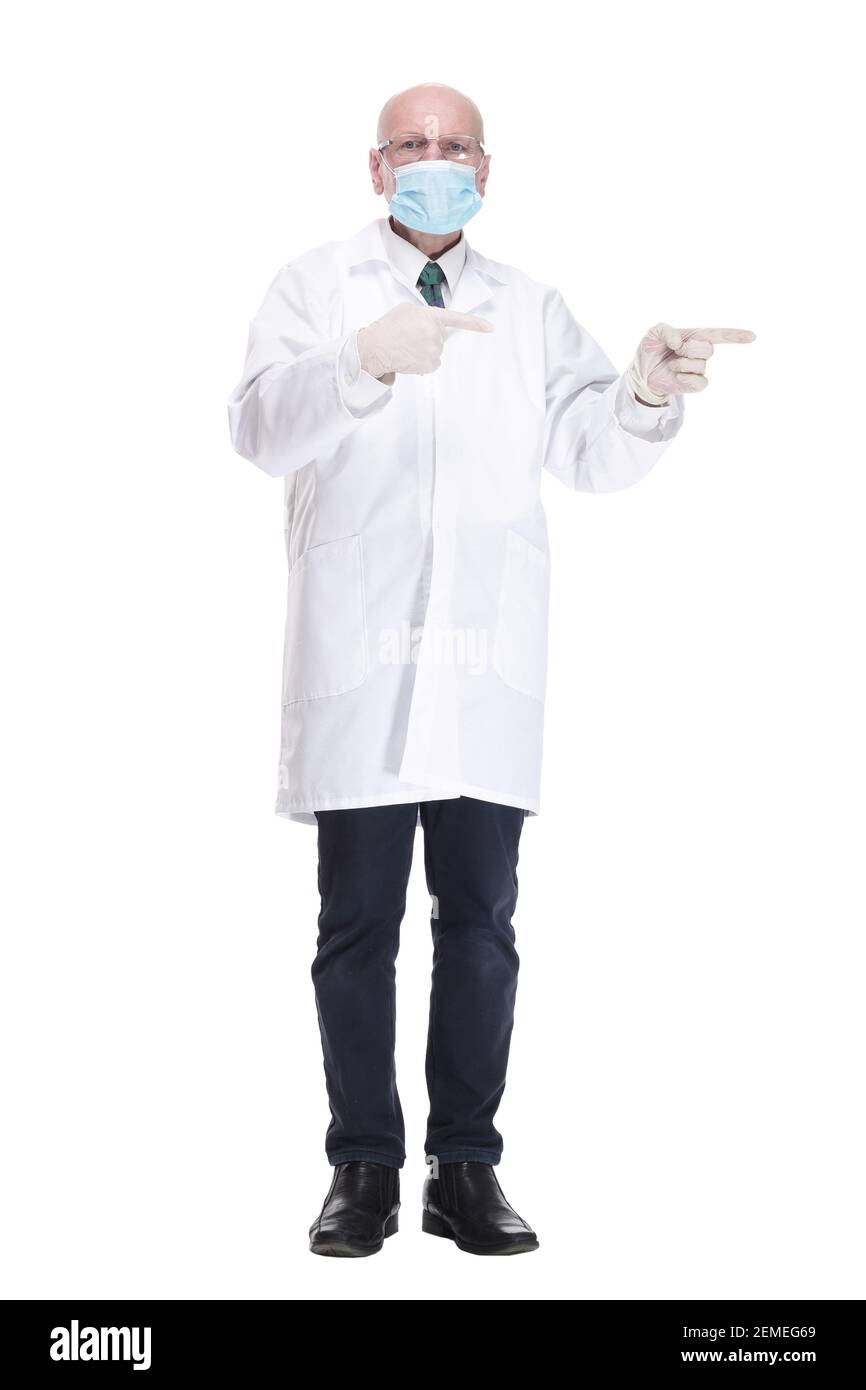 Doctor mask in hands Cut Out Stock Images & Pictures - Alamy