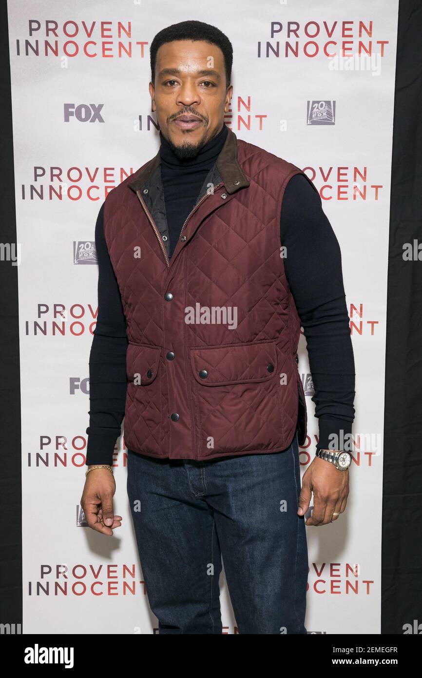NEW YORK - FEBRUARY 13: Russell Hornsby attends a screening of FOX's ...