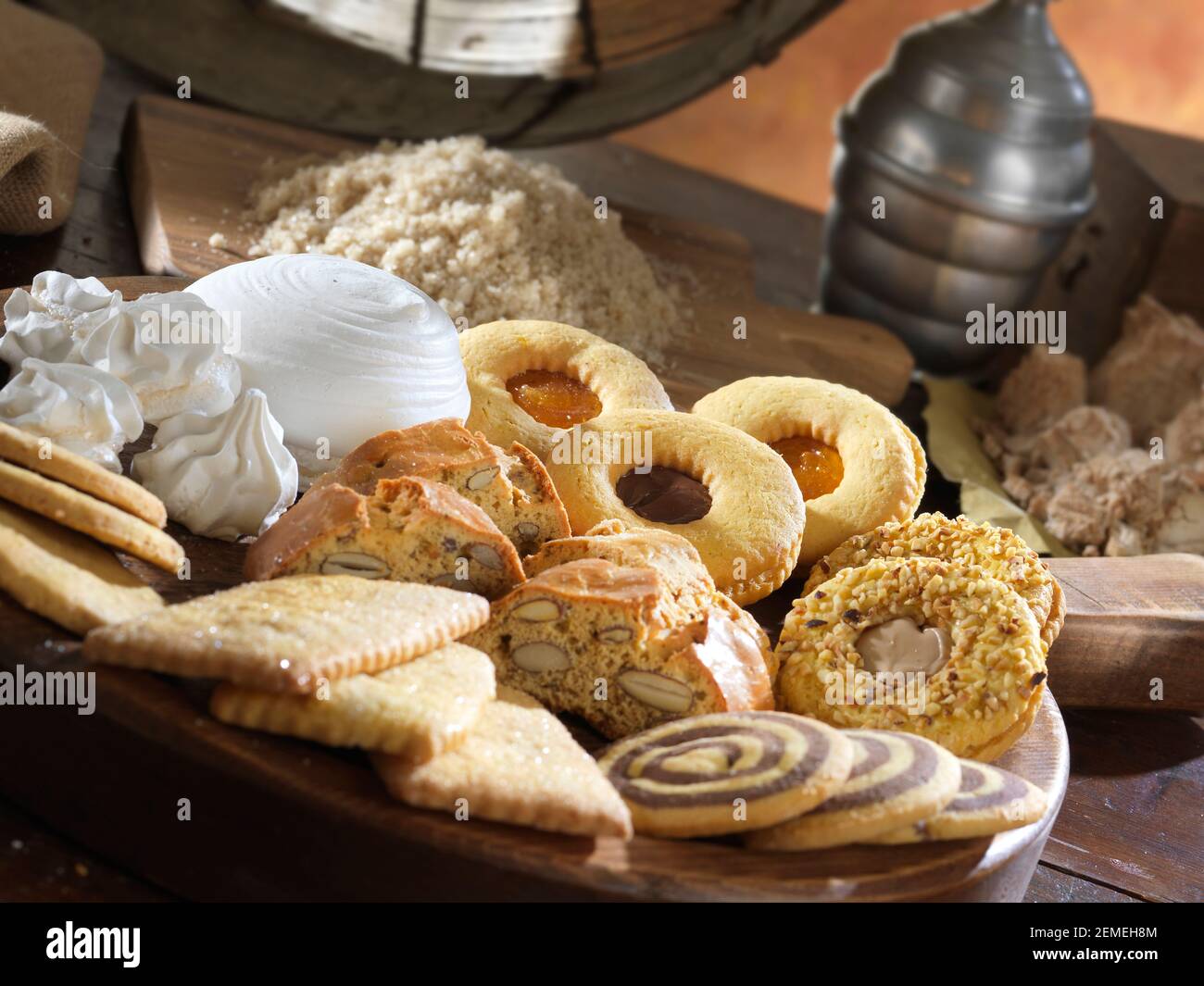 biscuits close up Stock Photo - Alamy