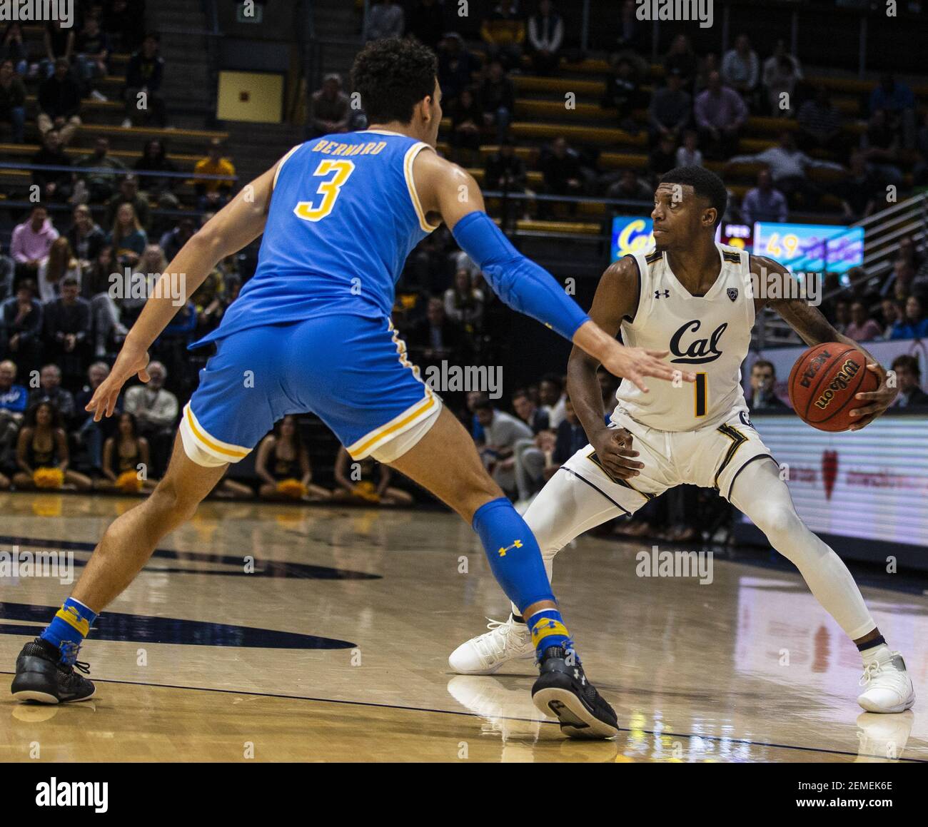 Feb 13 2019 Berkeley, CA U.S.A. California Golden Bears guard Darius ...