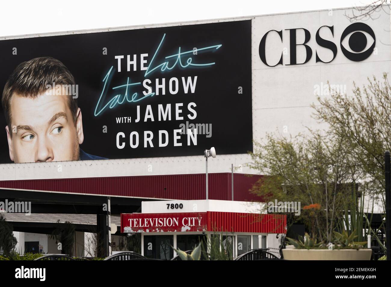 The CBS Television City Studio in Los Angeles, California on February ...
