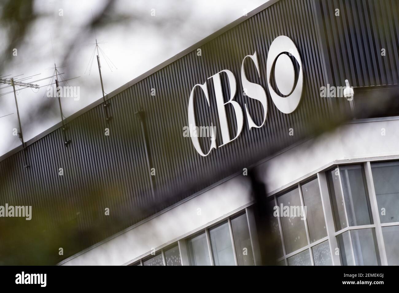 The CBS Television City Studio in Los Angeles, California on February ...