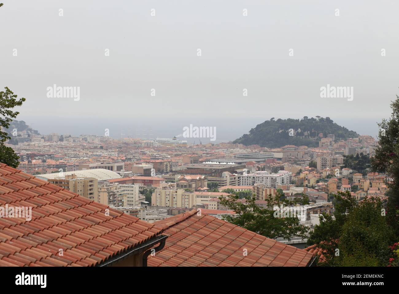 Roof Top View of Nice, France Stock Photo - Alamy