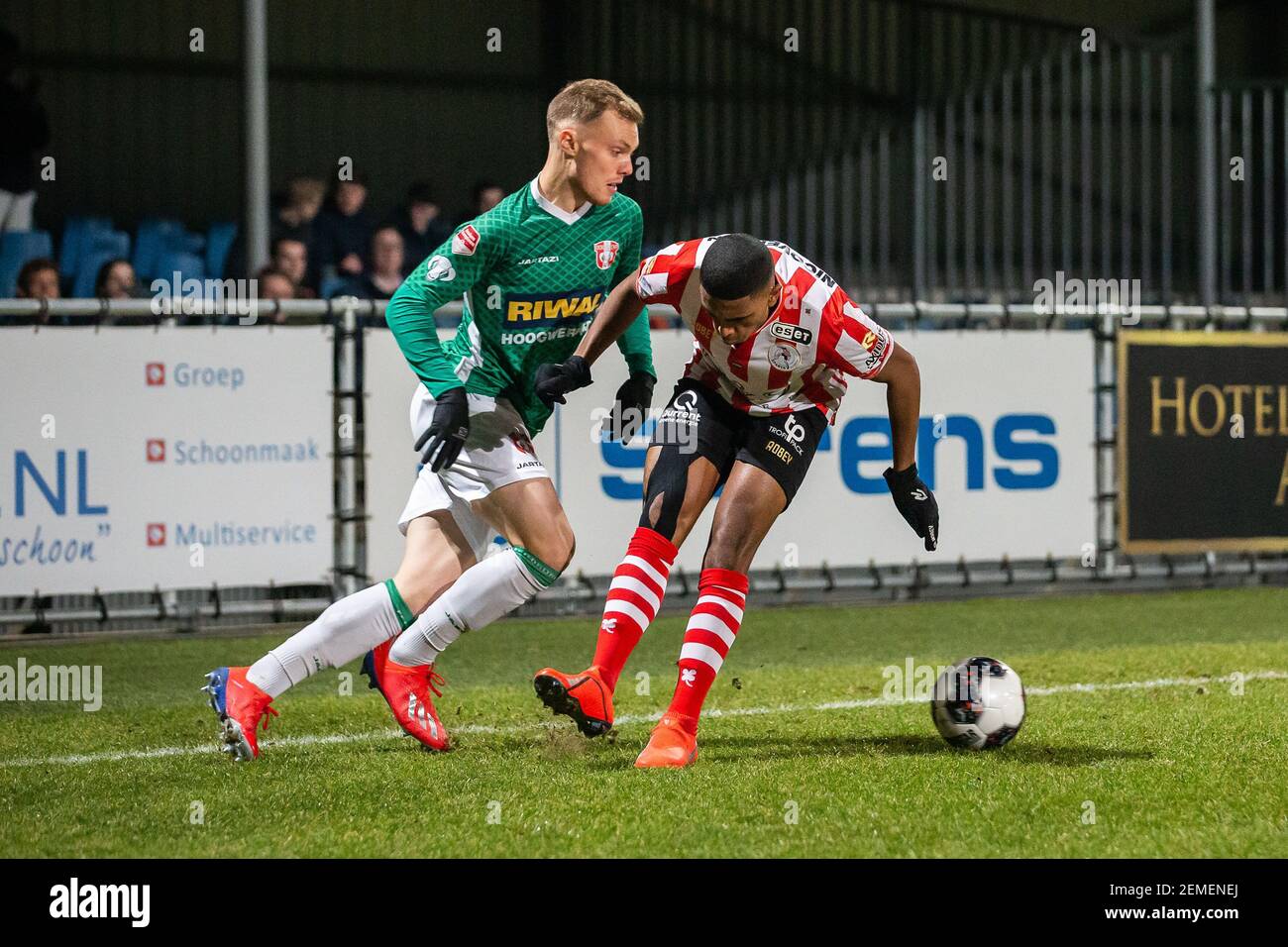 DORDRECHT , Netherlands , 15-02-2019 , Riwal Hoogwerkers Stadium ...