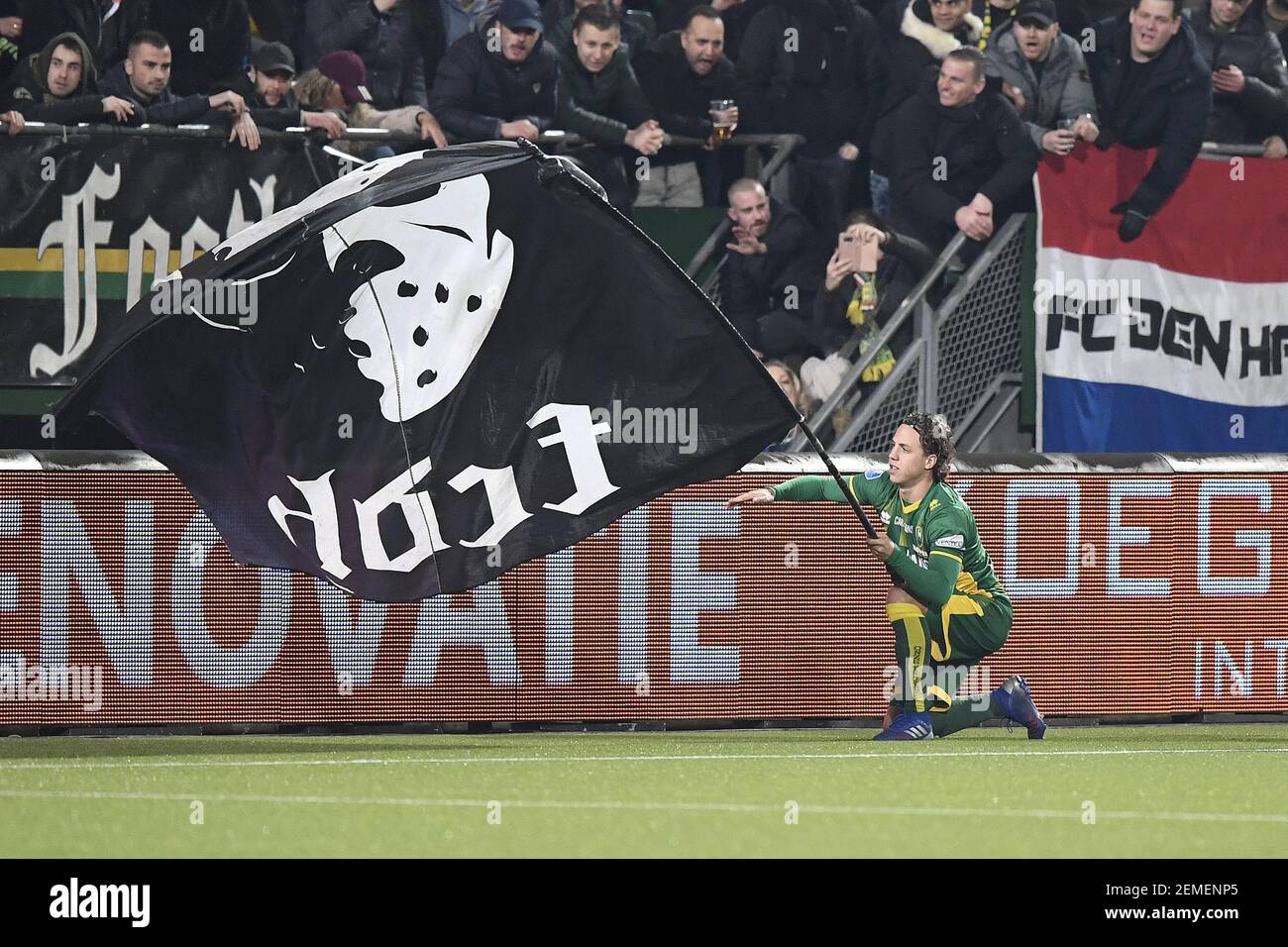 DEN HAAG, Netherlands, 15-02-2019, Cars Jeans Stadium, Football, Season ...
