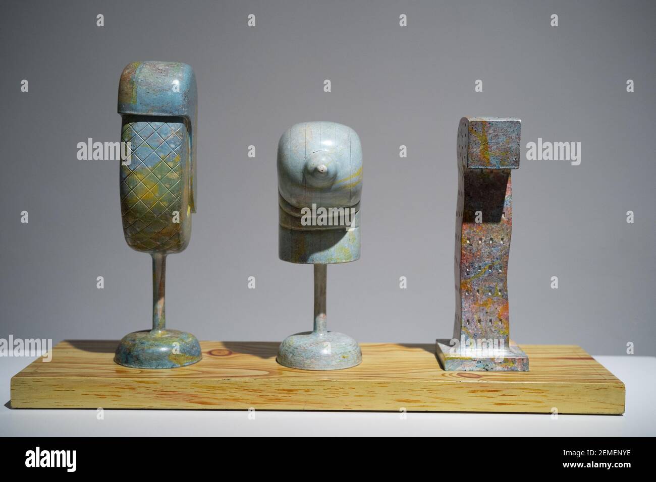 Retrospective exhibition Volver a casa (Back home) by the American ...
