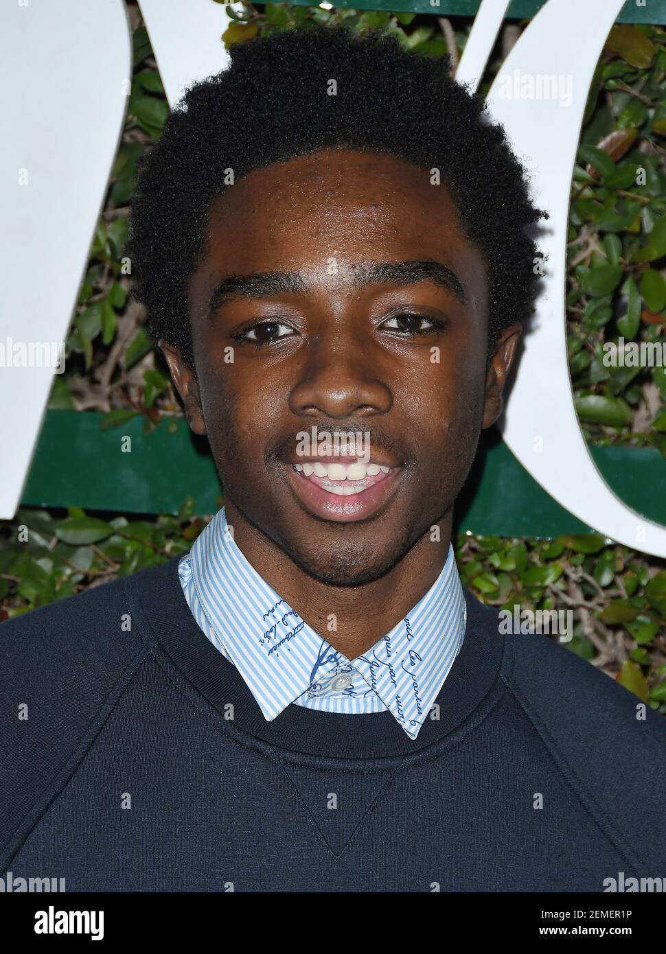 Caleb McLaughlin arrives at Teen Vogue's 2019 Young Hollywood Party ...
