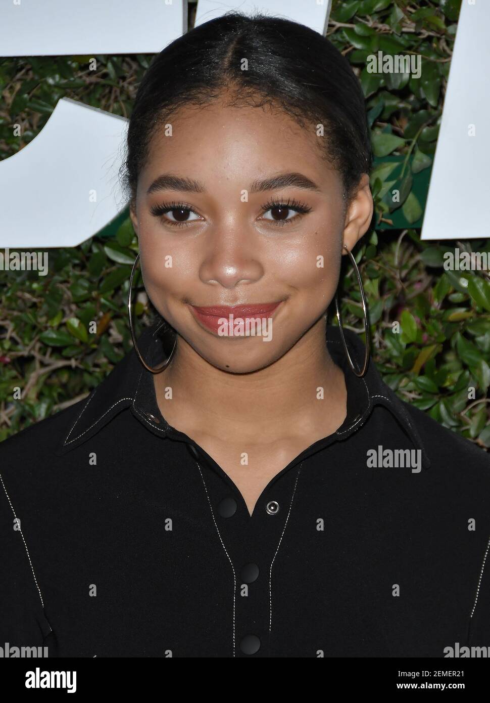 Kyla Drew arrives at Teen Vogue's 2019 Young Hollywood Party held at ...