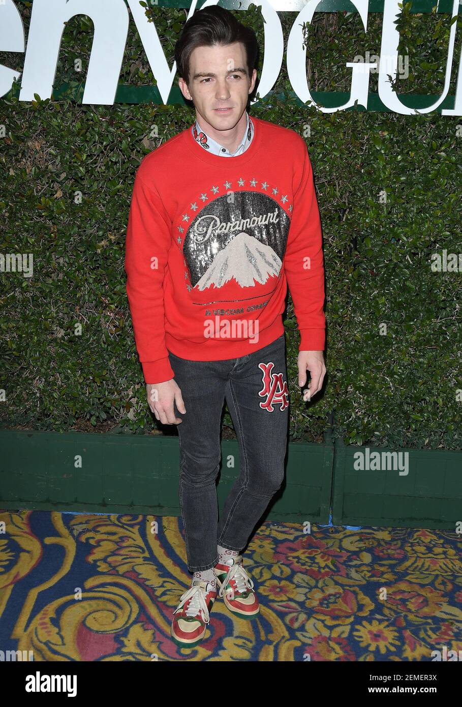Drake Bell arrives at Teen Vogue's 2019 Young Hollywood Party held at ...