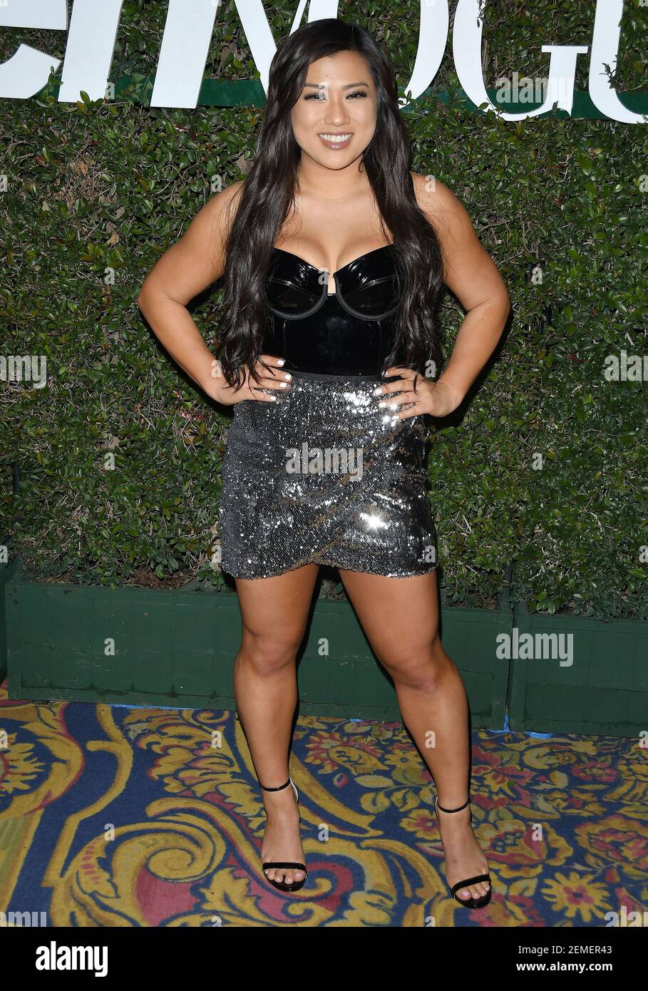 Remi Cruz arrives at Teen Vogue's 2019 Young Hollywood Party held at ...