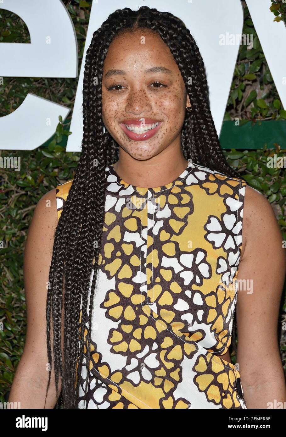 Salem Mitchell arrives at Teen Vogue's 2019 Young Hollywood Party held ...