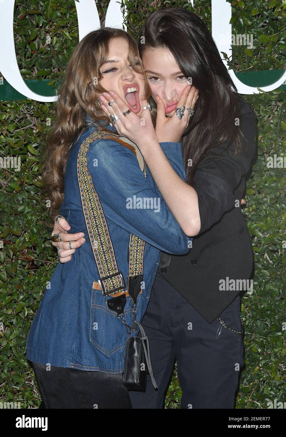 (L-R) Odessa Adlon and Gideon Adlon at Teen Vogue's 2019 Young ...