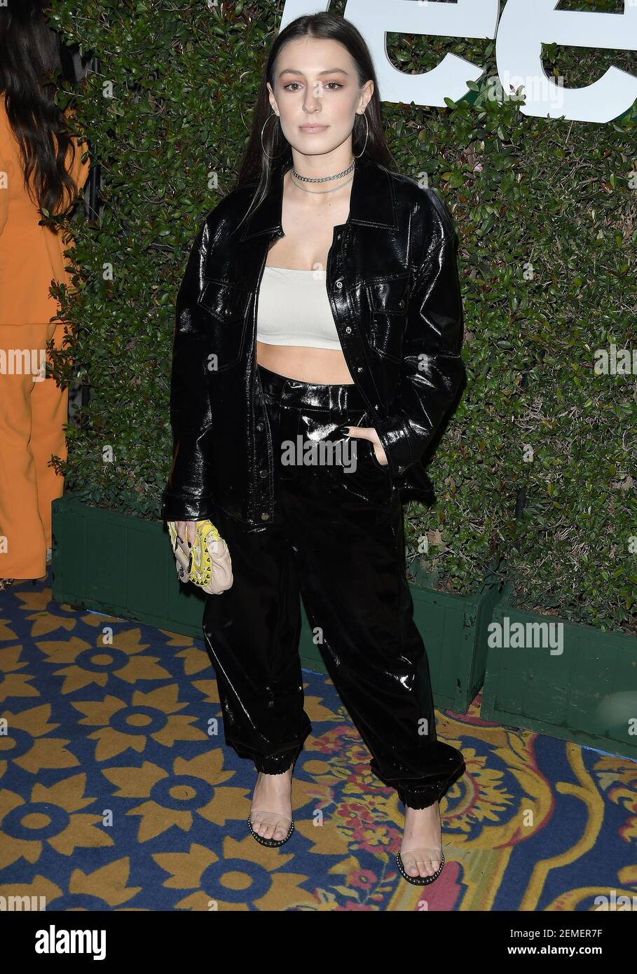 Brianna Mazzola arrives at Teen Vogue's 2019 Young Hollywood Party held ...