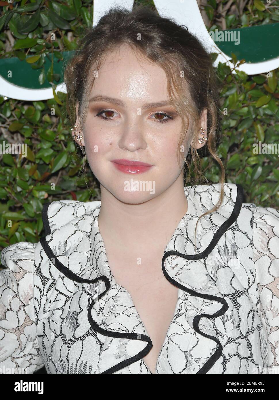 Talitha Bateman arrives at Teen Vogue's 2019 Young Hollywood Party held ...