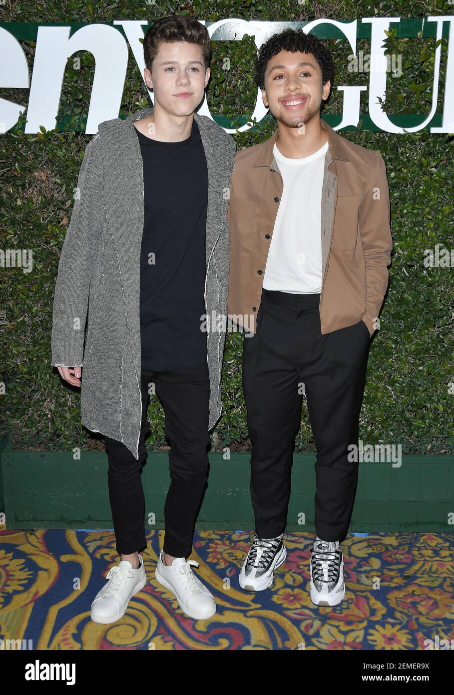(L-R) Case Walker and Jaboukie Young-White at Teen Vogue's 2019 Young ...