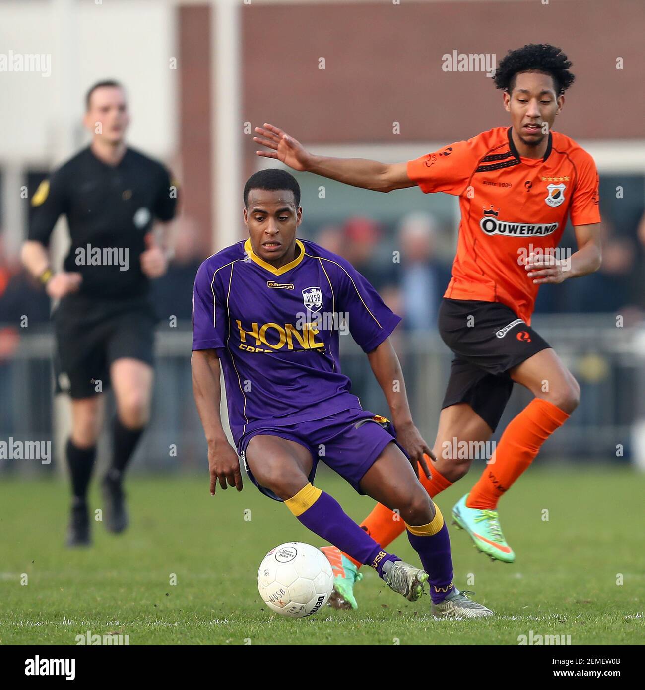 NOORDWIJKERHOUT, 16-02-2019 , Football , Sportpark De Boekhorst ...