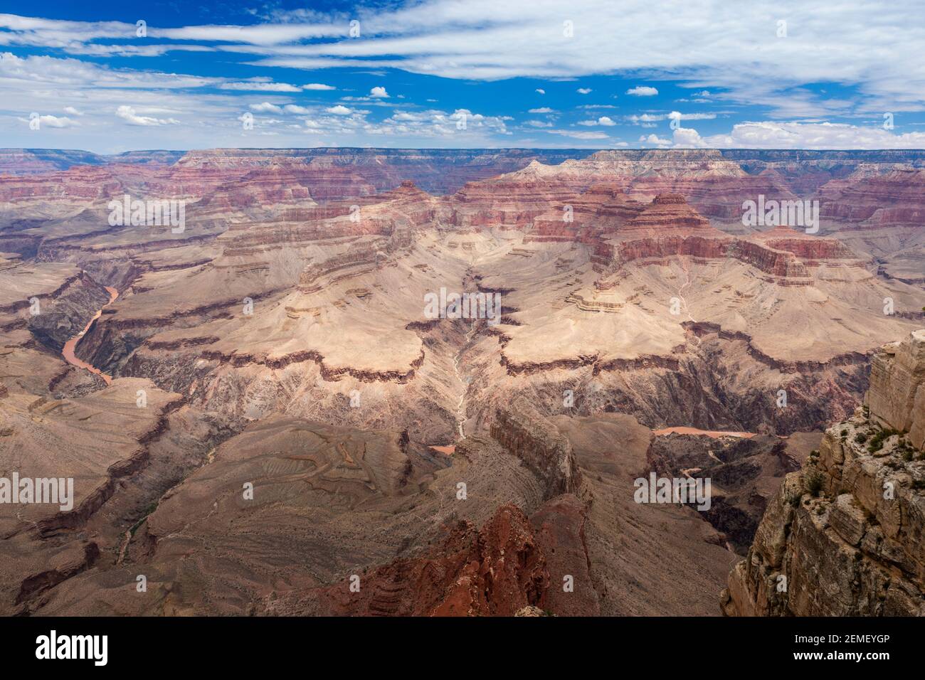 Scenic view of the Grand Canyon, in the Grand Canyon National Park, in ...