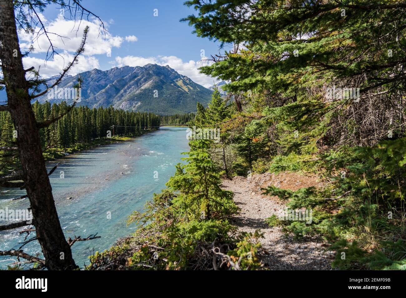 Bow river pathway hi-res stock photography and images - Alamy