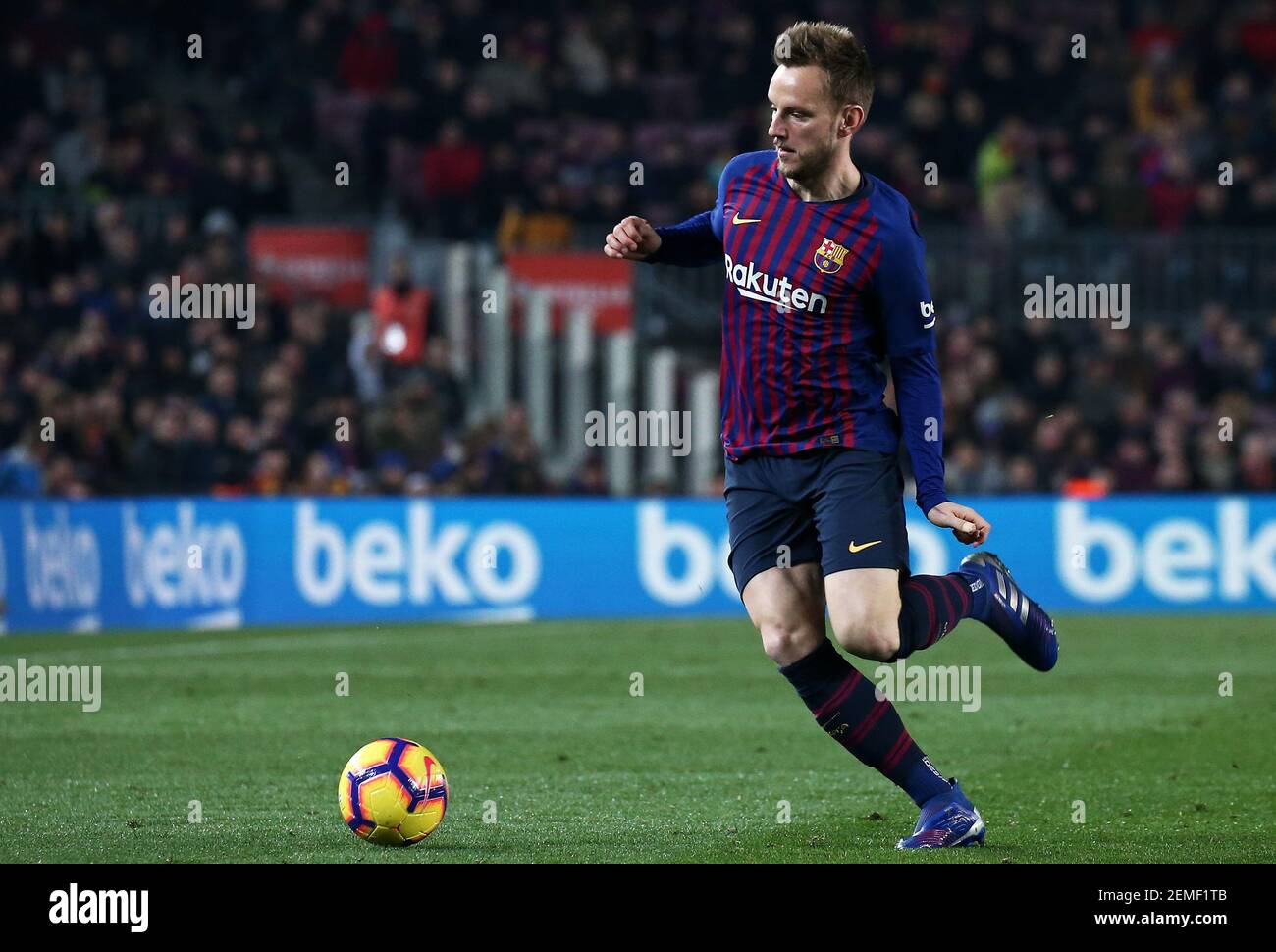 Ivan Rakitic during the match FC Barcelona against Valladolid CF, for ...