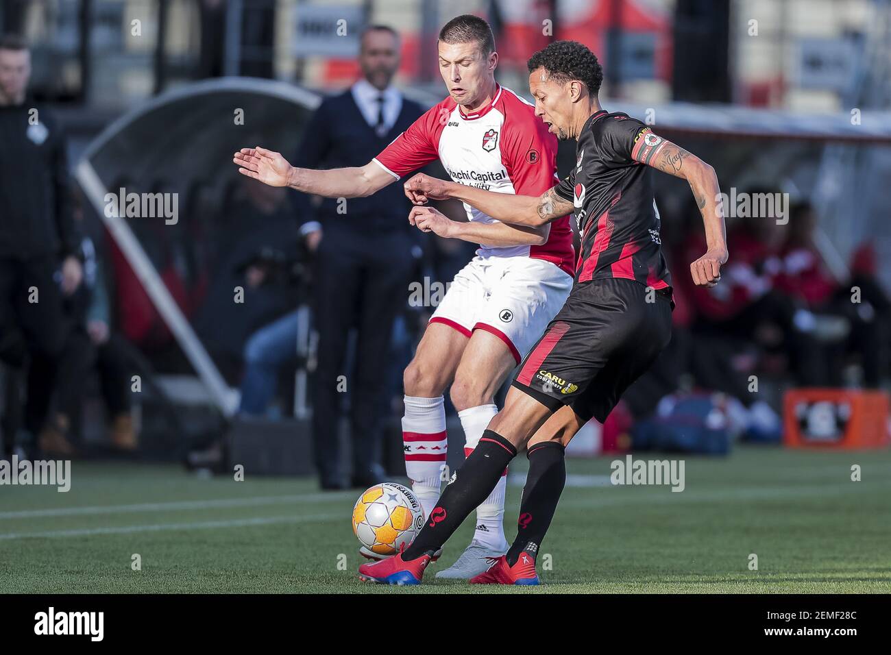 ROTTERDAM - Excelsior - Emmen , Football , Season 2018/2019 ...