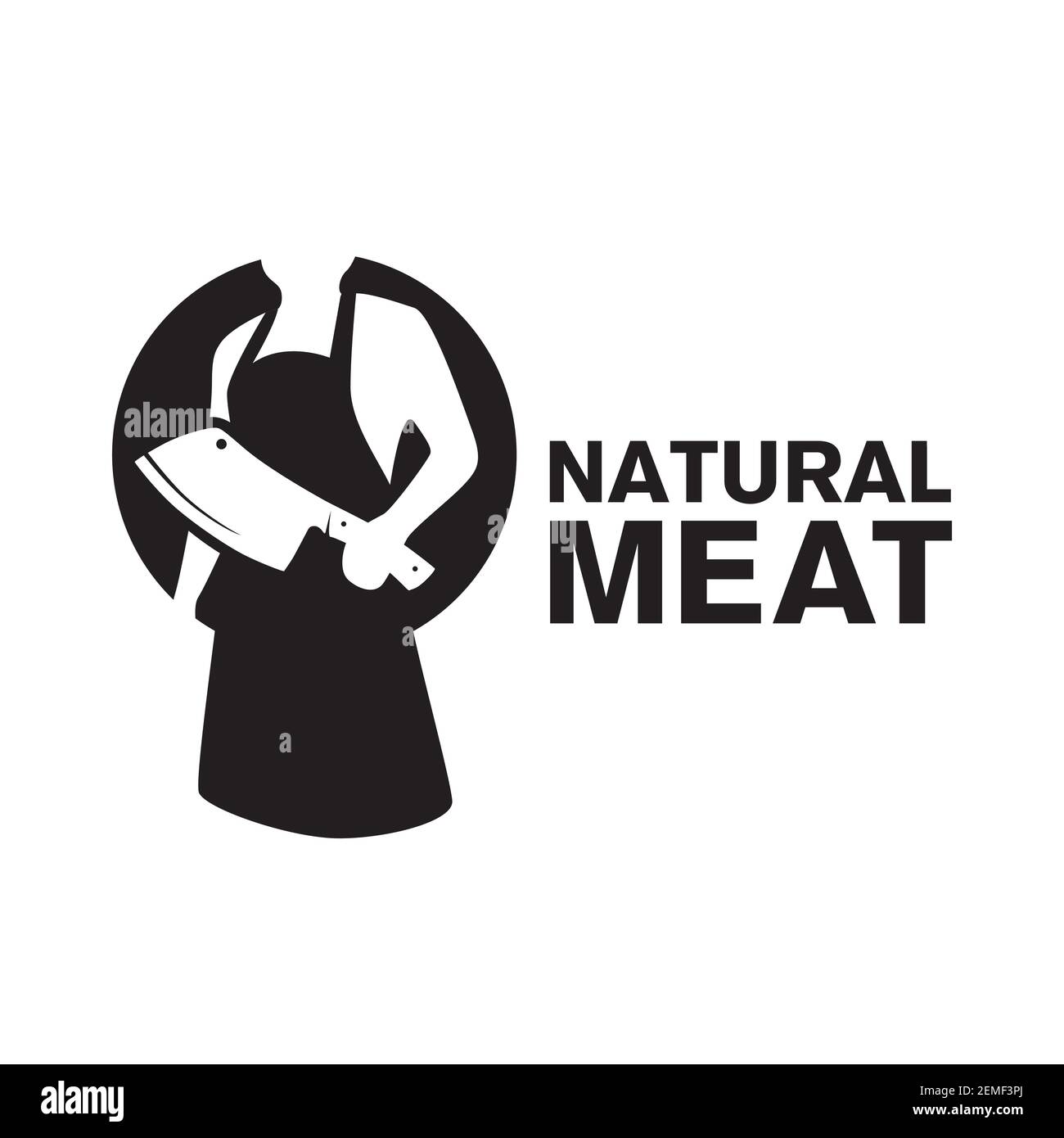 Vector logo of a meat shop and restaurant Stock Vector Image & Art - Alamy