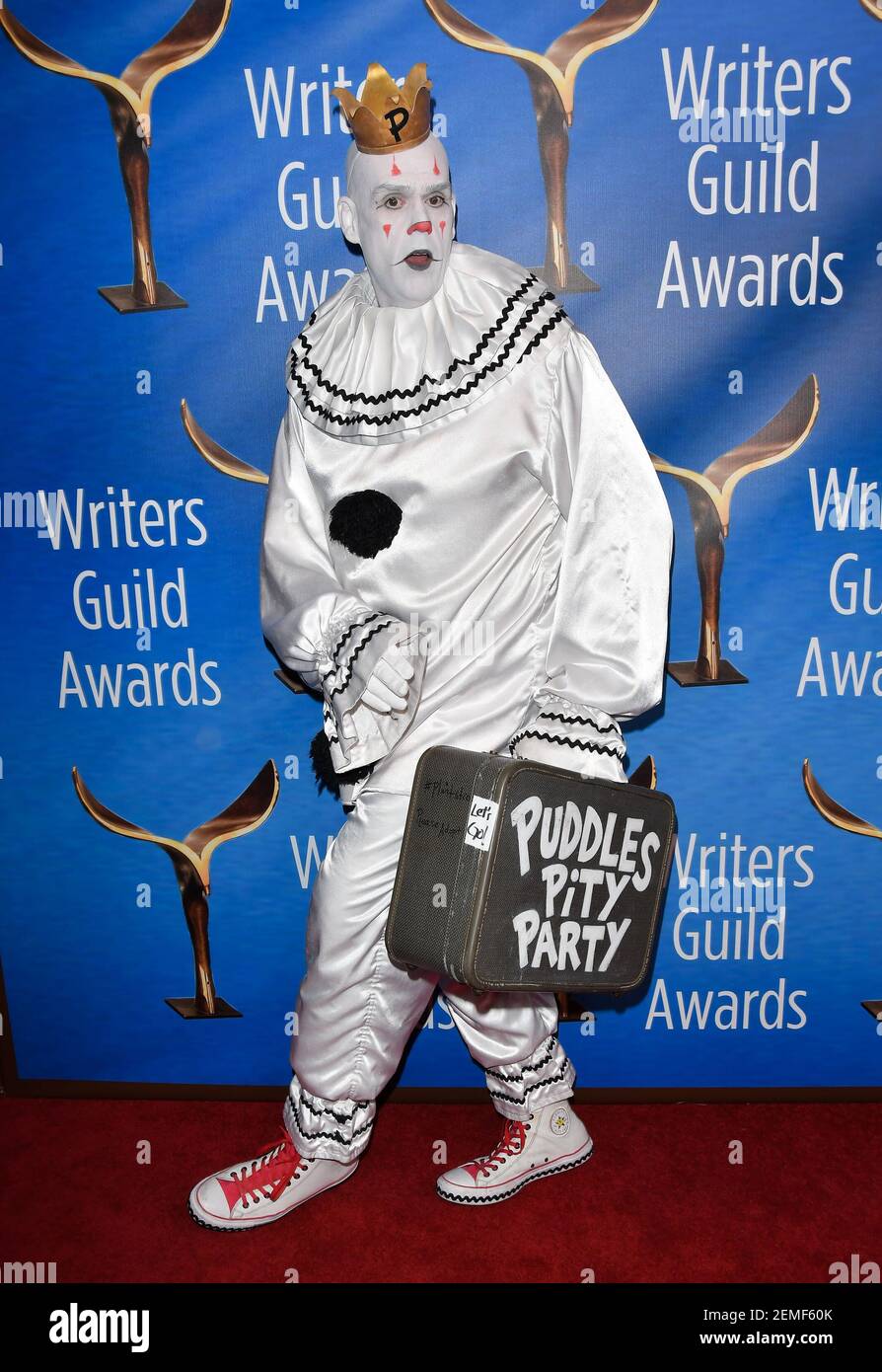 Puddles Pity Party, Mike Geier at the 2019 Writers Guild Awards held at ...